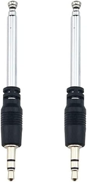 Amazon.com: Bingfu Mini FM Radio Antenna 3.5mm Male Telescopic FM ...