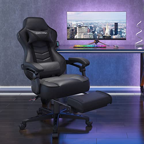 Snapklik.com : ELECWISH Ergonomic Swivel Video Game Chairs High-Back ...