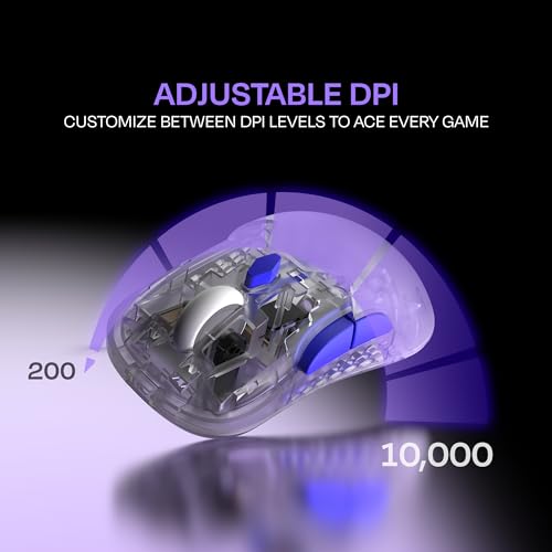 Kreo (Limited Edition Chimera Lucid Transparent USB Wireless Gaming ...