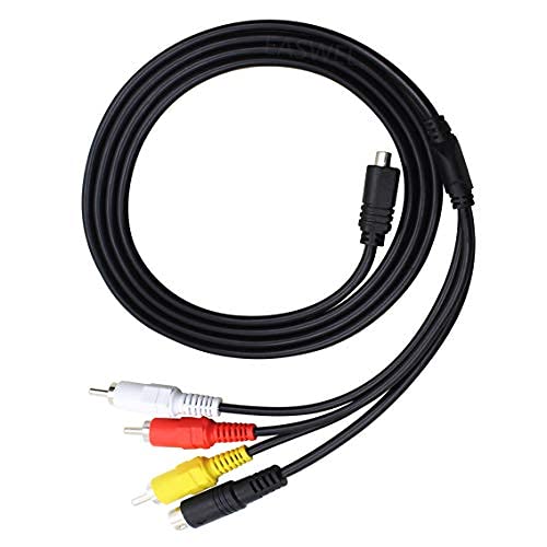 Amazon.com: EASWEL AV A/V Audio Video TV-Out Cable Cord Lead for Sony ...