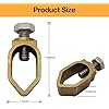 Copper Ground Rod Clamps Grounding Clamp Direct Burial 5/8 inch (12 ...
