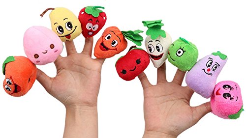 Buy Kuhu Creations® Supreme Finger Puppets Baby Story Telling Toys. (10 ...