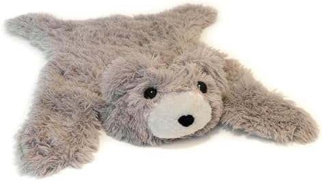 Amazon.com: 2x2.6ft Teddy Bear Rug - Cute Fuzzy Bedroom Rug, Non-Slip ...
