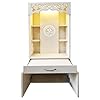 Alpine Willow Wooden Temple for Home Corian Design Big for Pooja Mandir ...
