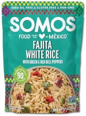 Amazon.com : Somos, Rice White Fajita, 8.5 Ounce : Everything Else