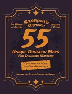 9798333901309: 55 Unique Dungeon Maps for DMs: A Collection of ...