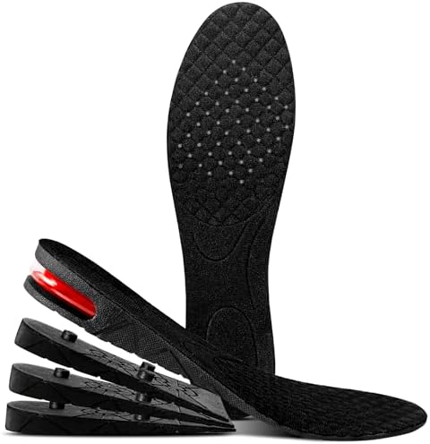 Amazon.com: Heightened and Invisible Insole, Four-Layer Heel and Lift ...