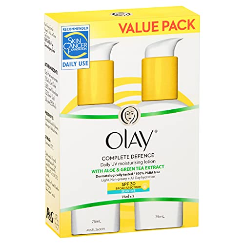 Olay Complete Defence Daily UV Moisturising Lotion With Aloe and Green ...