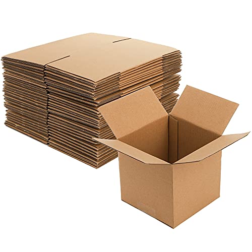 Snapklik.com : 5x5x5 Inches Shipping Boxes, 30 Pack Corrugated ...