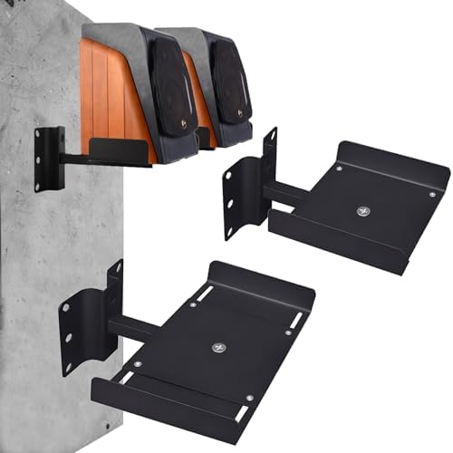NQAXZIB Soporte para Bocinas,Paquete de 2 Base para Monitores de ...