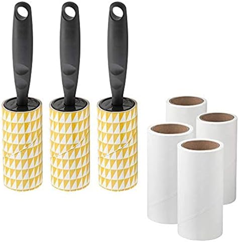IKEA BASTIS Lint roller Refill-Pack of 4 : Amazon.co.uk: Home & Kitchen