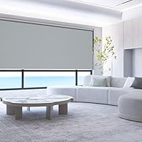 Amazon.com: ZSHINE Motorized Blackout Window Blinds Over-Size Customize Width (21-114 Inches ...