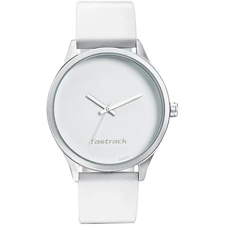 Fastrack Analog White Dial Unisex's Watch-68031AP10/68031AP10 : Amazon ...