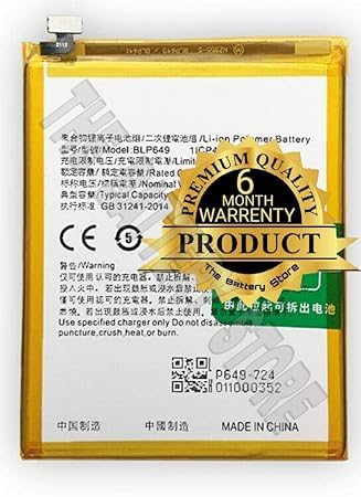 THE BATTERY STORE™ Original BLP649 Battery for Oppo A83 / A83T / A83M ...
