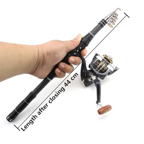Short Sea Rod Set Spinning Wheel Fishing Gear Package Fish Hook Road ...