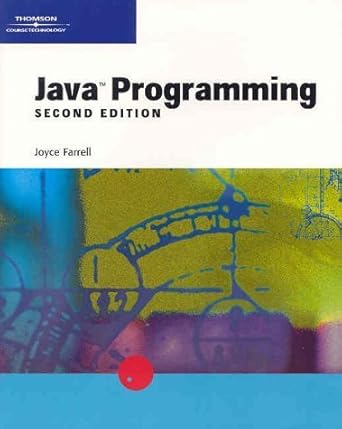 Java Programming: Amazon.co.uk: Farrell, Joyce: 9780619016593: Books