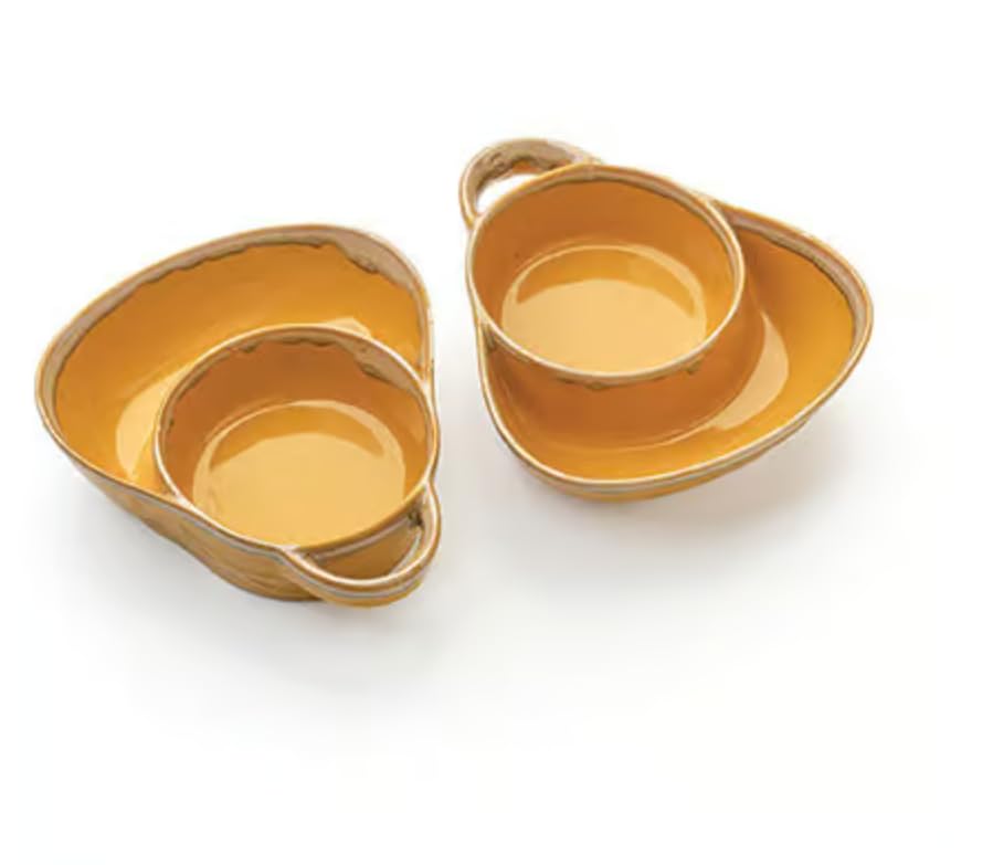 Amazon.com | Chip and Dip Bowl, Anti-Soggy Cereal Bowl, Soup and ...