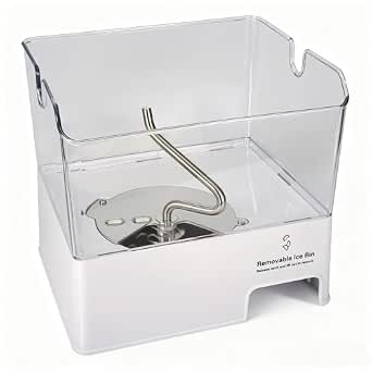 Amazon.com: ColleRain WPW10347093 Removable Ice Bin Compatible with ...
