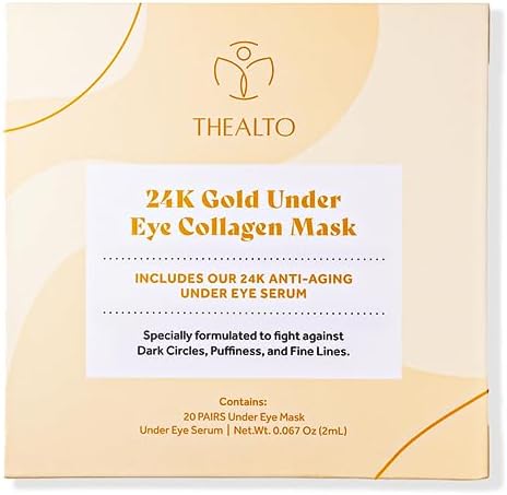 Amazon.com : 30 Pairs 24K Gold Under Eye Patches for Women – Collagen ...