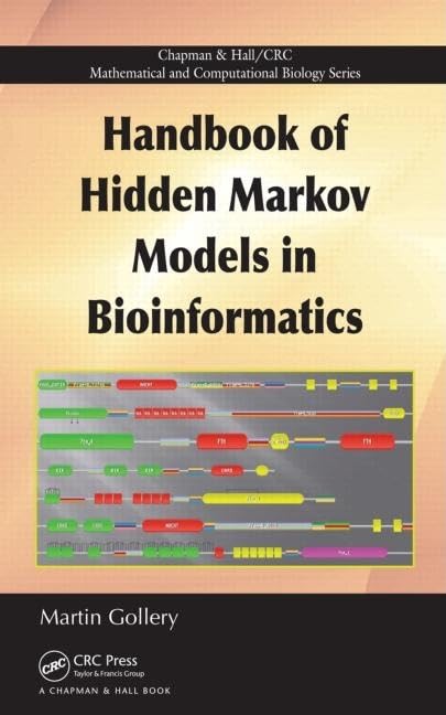 Amazon.com: Handbook of Hidden Markov Models in Bioinformatics (Chapman ...