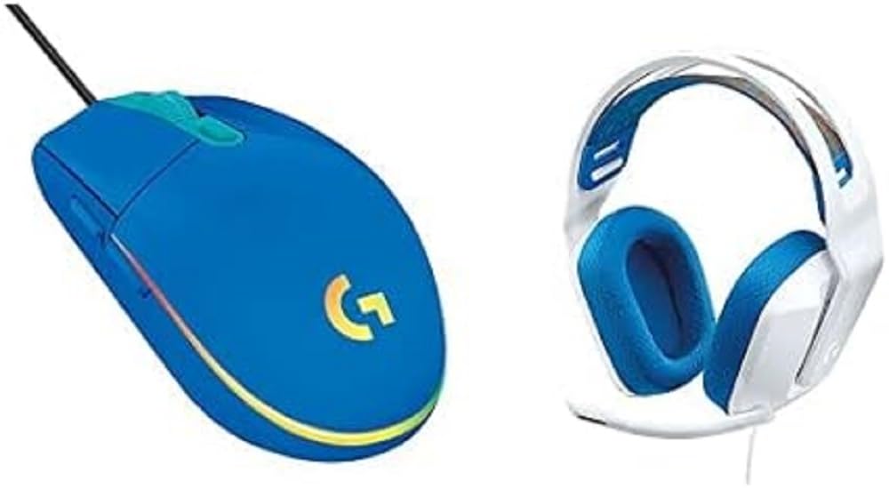 Amazon.com: Logitech G203 Wired Gaming Mouse, 8,000 DPI, Rainbow ...