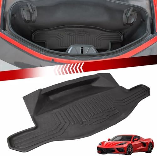 Amazon.com: NUBEHONE C8 Rear Trunk Mat fit for Corvette C8 Stingray Z51 ...