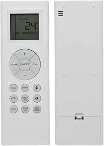 Amazon.com: New Remote Control for Senville RG66B6/BGEFU1 SENA-09HF/ID ...