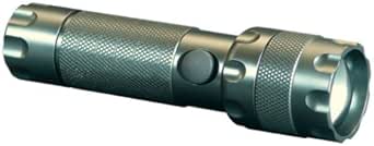 LiteXpress Globe 100 grüngrau-metallic, Aluminium-Taschenlampe, 1 LED ...