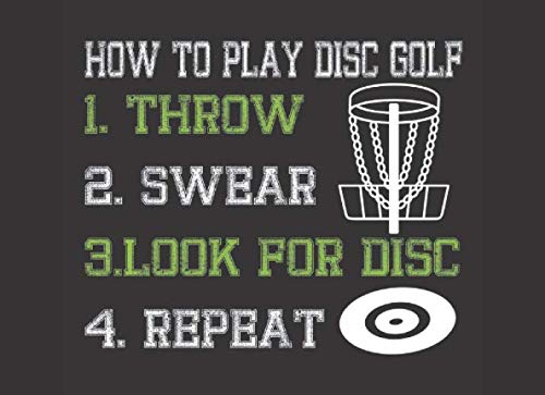 How To Play Disc Golf: Disc Golf Score Sheets/Score Record Keeper ...