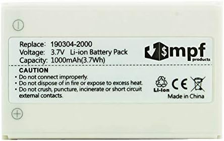 Amazon.com: MPF Products 1000mAh High Capacity Extended 190304-2004 ...