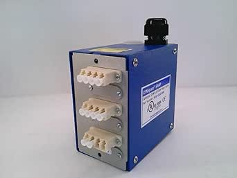 Amazon.com: DINSpace Compact Fiber Optic Patch Panel, Blue, Steel ...