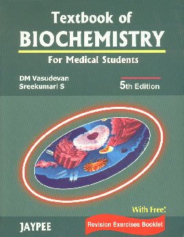 Textbook of Biochemistry for Medical Students: Vasudevan: 9788184481242 ...