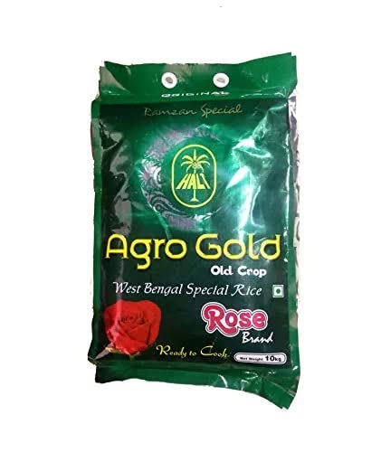 Agro Gold Aromatic Rice, 10 kg | West Bengal | Gobindobhog | Rich in ...