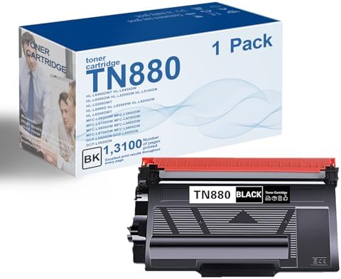 Amazon.com: TN880 TN-880 Toner 2 Pack Replacement for Brother TN880 ...