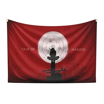 LAMRON Hanging Fabric Tale of Naruto Flag, Basic 18 x 27 inches ...