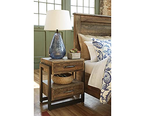 Signature Design by Ashley Sommerford Industrial Farmhouse 2 Drawer ...