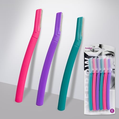 Amazon.com: Boao 96 Pieces Eyebrow Razor Eyebrow Trimmer Shavers ...