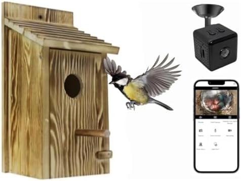 Smart Bird House With Camera, 3MP Birdhouse Camera For Outdoors, Auto ...