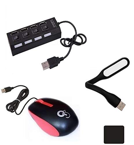 Q3 High Speed Ergonomic Design Q8N Wired Mouse with Mini Flexible USB ...