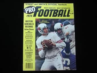 Amazon.com: 1975 Street and Smith's Pro Football Magazine/Yearbook EX+ ...