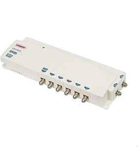 TV & Radio Signal Booster Aerial Amplifier, Labgear 6 Way 12V DC Line ...