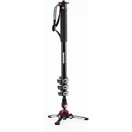 Amazon.com : Manfrotto 678 Monopod Universal Folding Base (Black ...