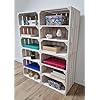 PYXIDAS Wooden Crates With Shelf, Rustic Boxes For Storage, Home Decor ...