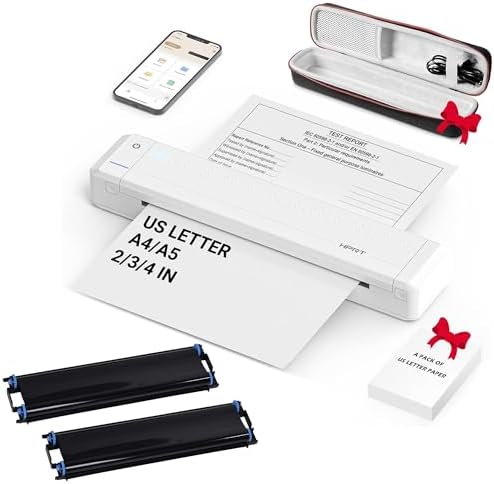 Amazon.com: HPRT MT866 Portable Inkless Printer, Thermal & Thermal ...
