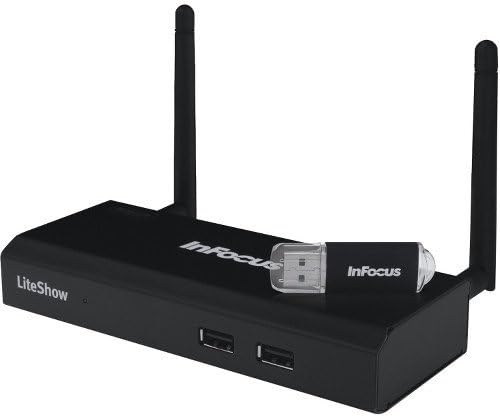 InFocus Corporation LiteShow 4 DB+ Dual Band Wireless Adapter : Amazon ...