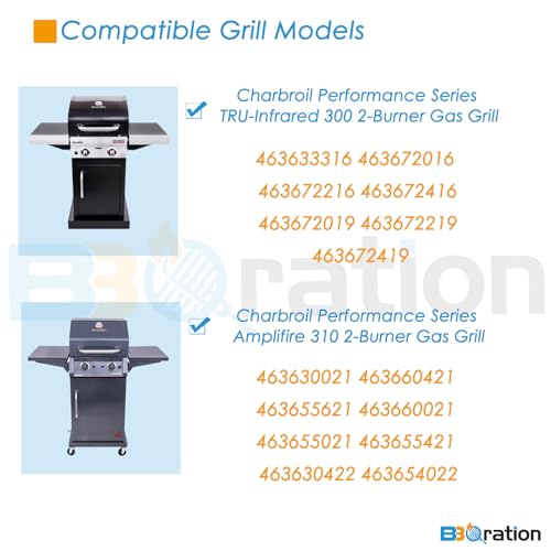 BBQration 17" Grill Grate for Charbroil Performance TRU-Infrared ...