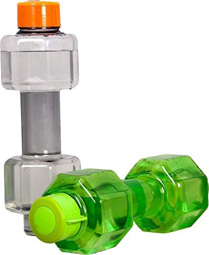 GoRishi Dumble Shaped Water Bottle, Sport Water Bottle 750 ml Set of 2 ...