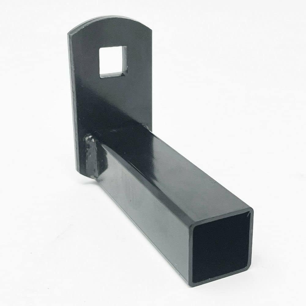 Amazon.com: Fence Mounting Bracket for Decorative Square Steel Tubing ...