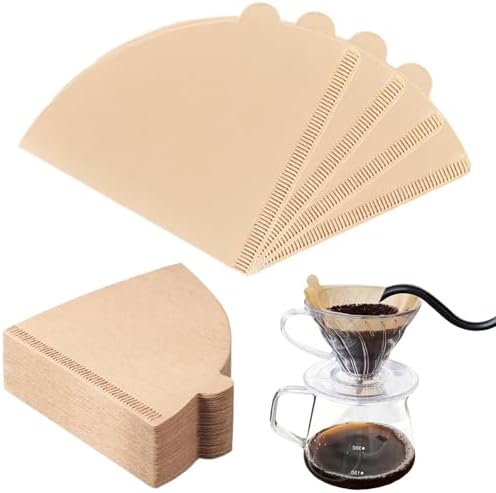 Amazon.com: Coffee Filters, Size 02 Cone Filters, Disposable Natural ...