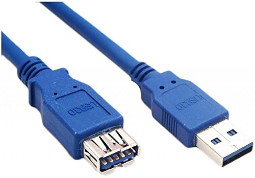 Chetan Cabletronics Usb Am To Af (Usb Extension), 3 (G) Support (Black ...